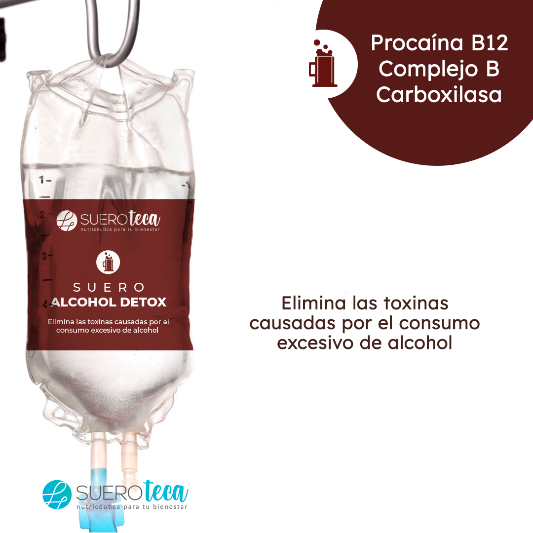 Suero Alcohol Detox – Sueroteca nutricéutica para tu bienestar